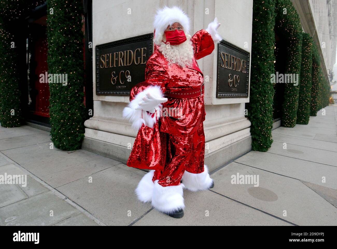 Selfridges unveils its Christmas windows and debuts a new look Santa ...