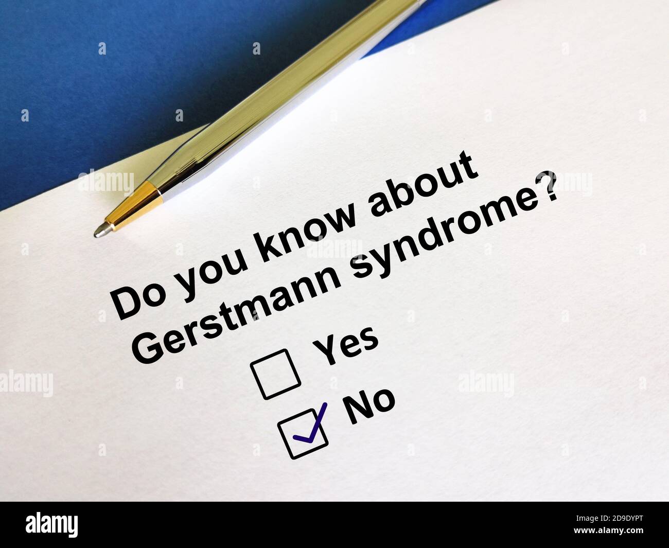 One person is answering question about Gerstmann syndrome. The person ...