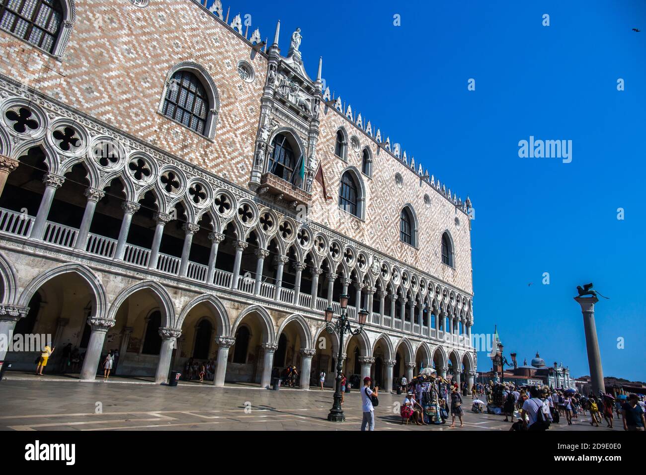 St. Mark's square in Venice - Piazza San Marco in Venice Stock Photo ...