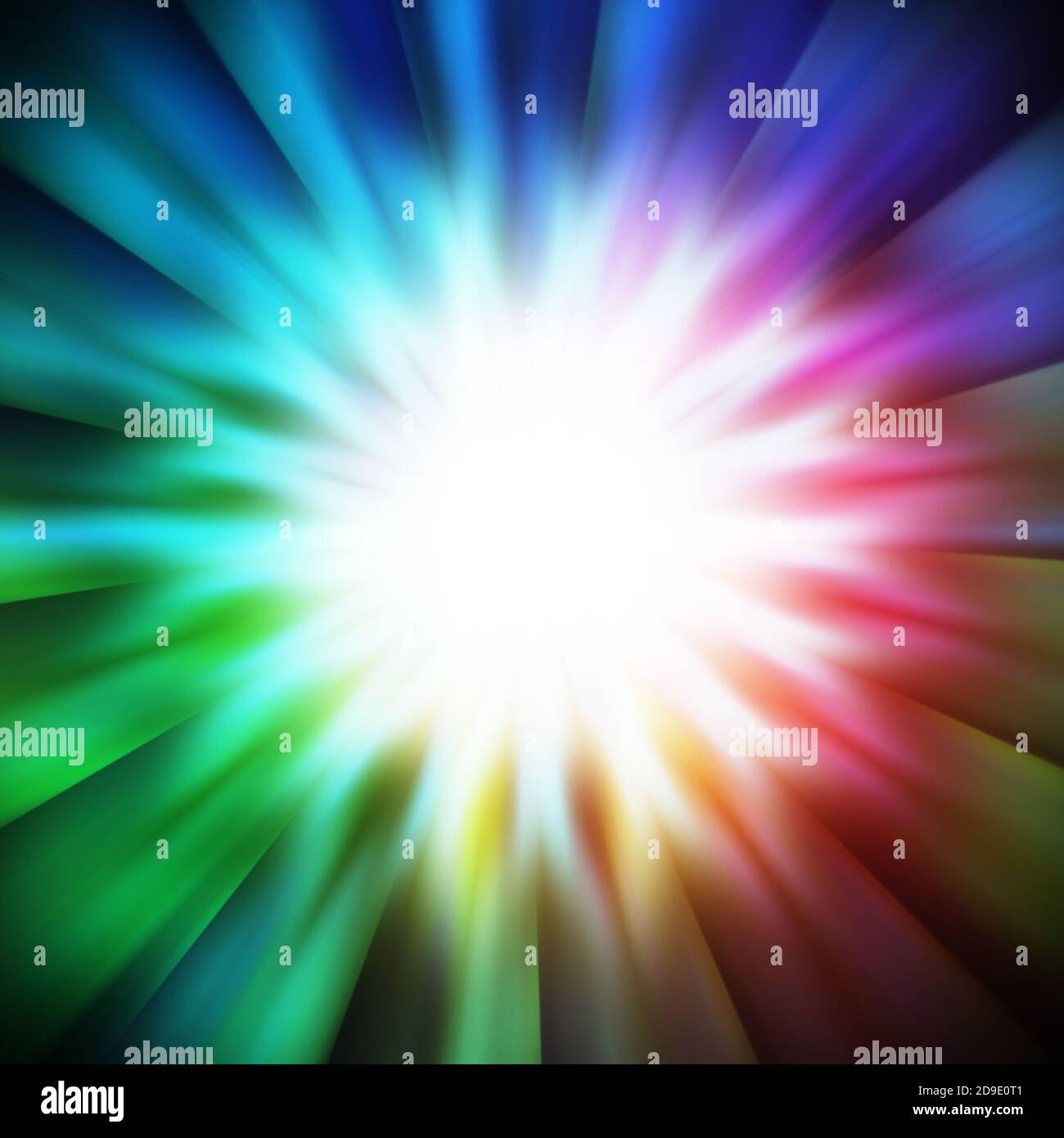 explosion of rainbow colors Stock Photo - Alamy