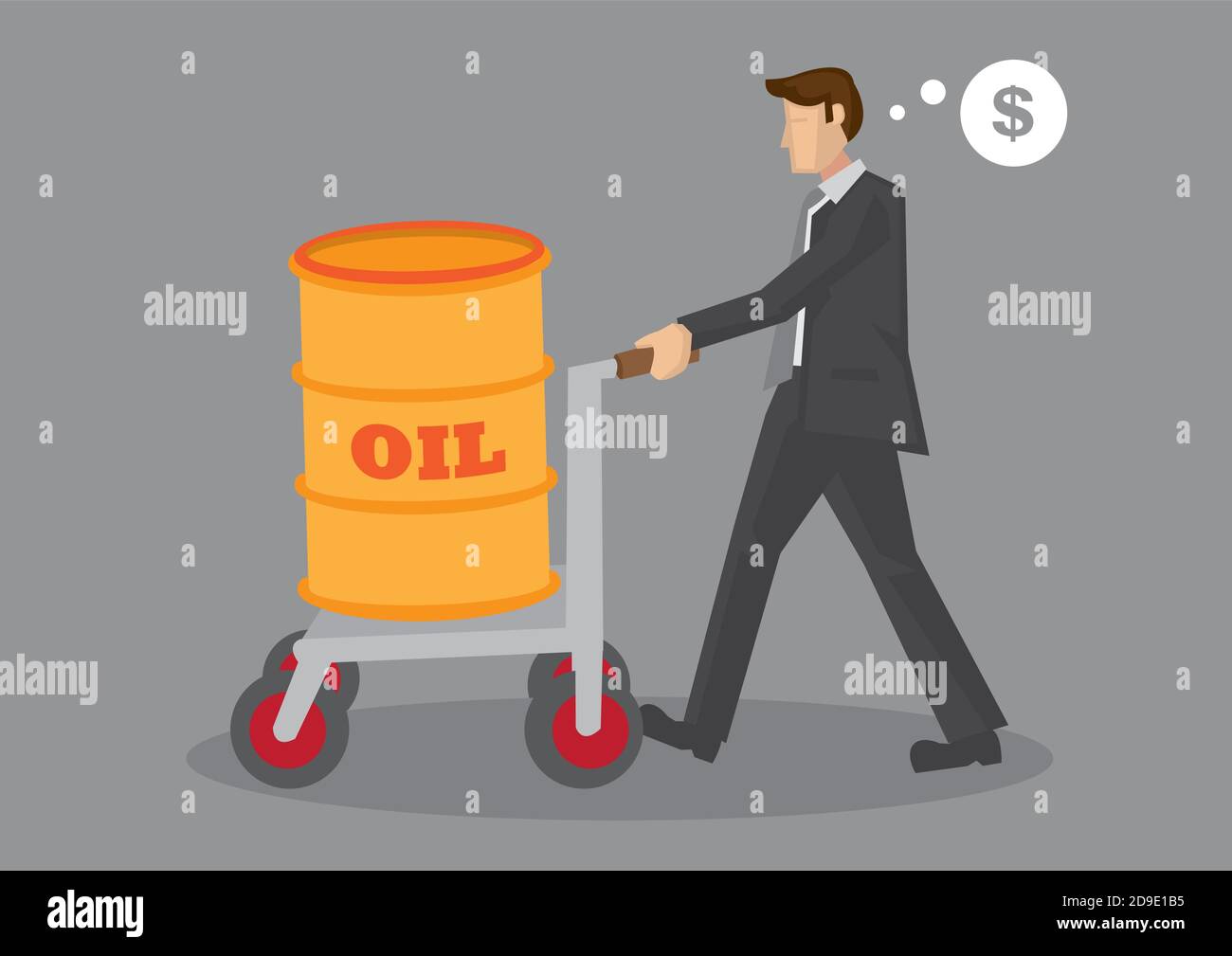 Cartoon Oil Barrel High Resolution Stock Photography and Images - Alamy