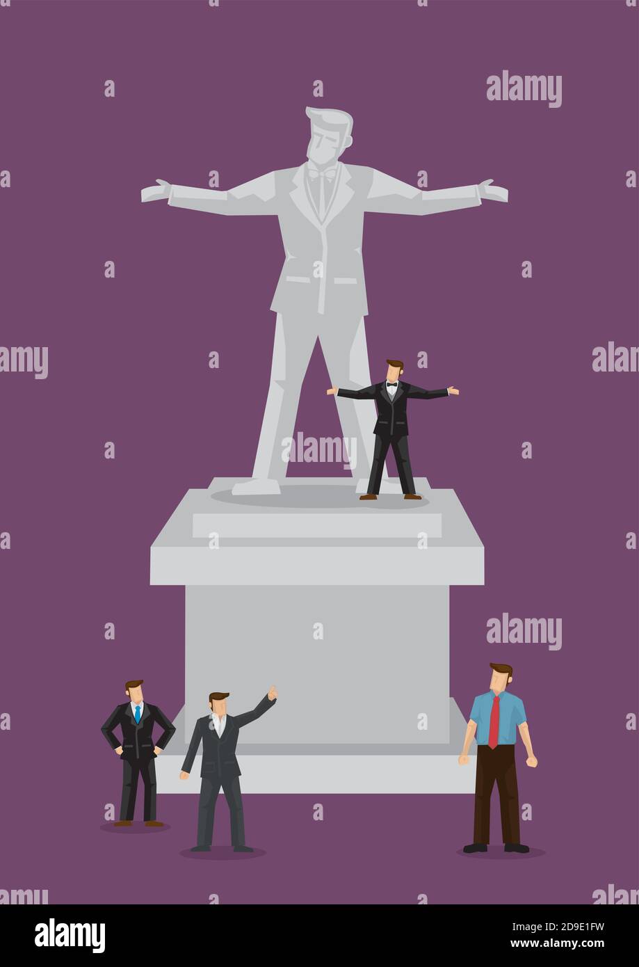 Colossal stone statue Stock Vector Images - Alamy