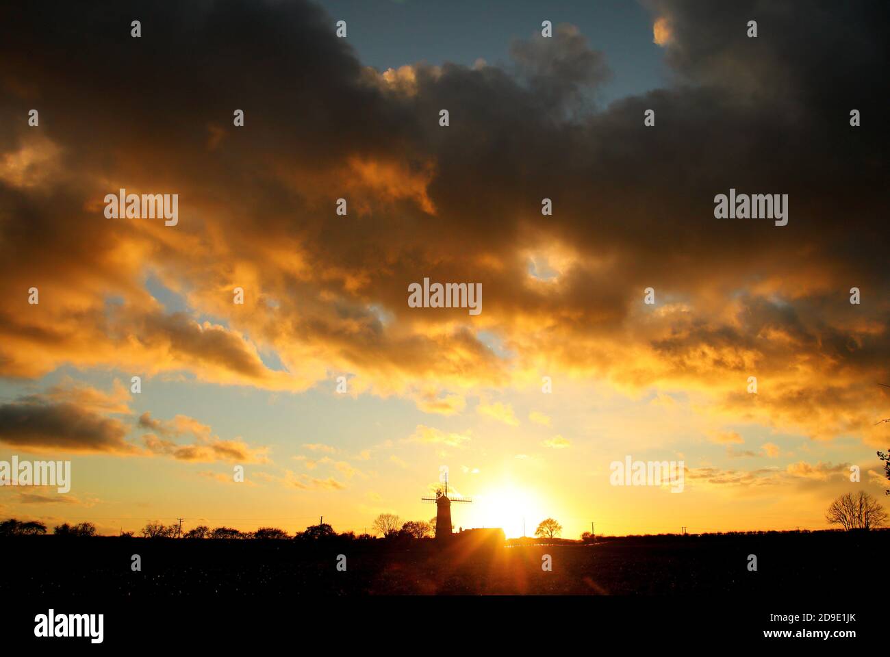 Great Bircham, UK. 03rd Nov, 2020. Bircham windmill, at Great Bircham ...