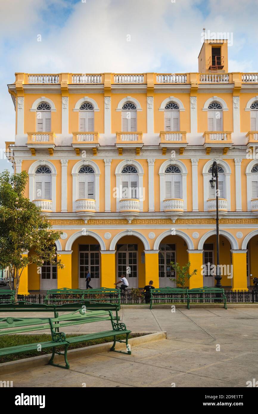Cuba Sancti Spiritus Sancti Spiritus Parque Serafin Sanchez View Of
