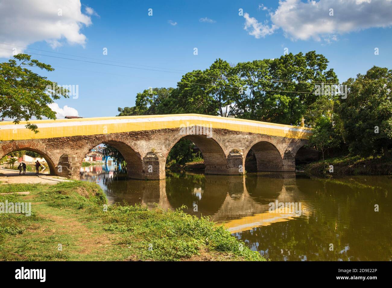 Cuba, Sancti Spiritus, Sancti Spiritus, Puente Yayayo bridge over the ...