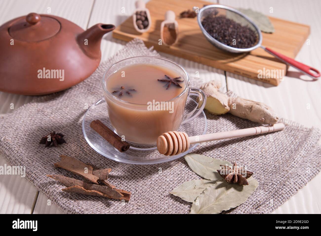 Indian tea glass hi-res stock photography and images - Alamy