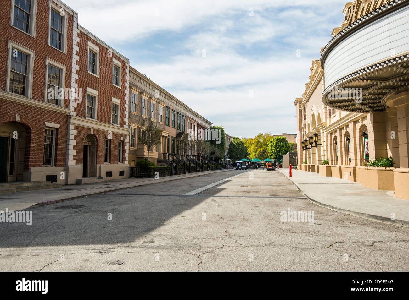 The Warner Bros Studios in Los Angeles, USA: outside view Stock Photo ...