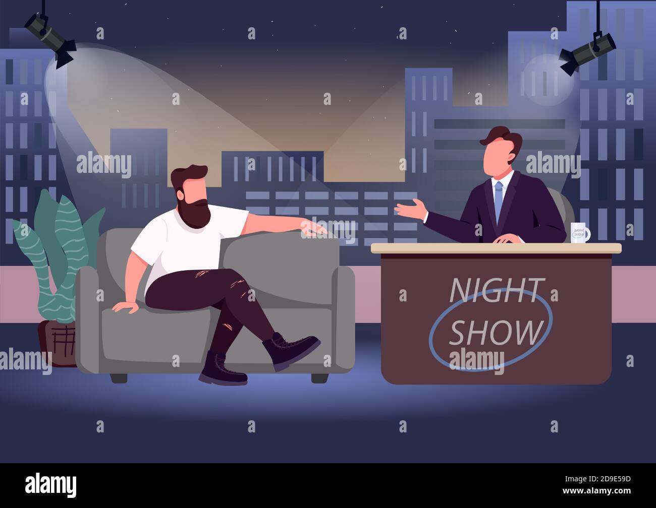 Talk show tv hi-res stock photography and images - Alamy