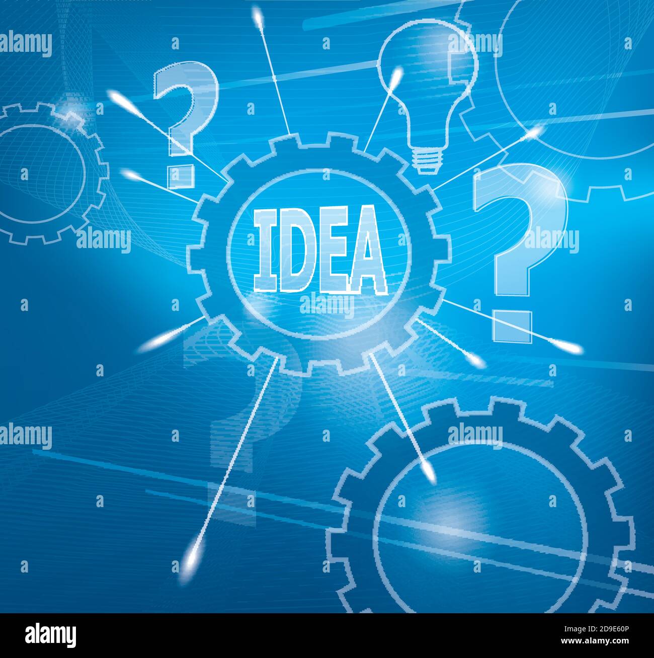 Vector illustration of a touch screen with a representation of having ...