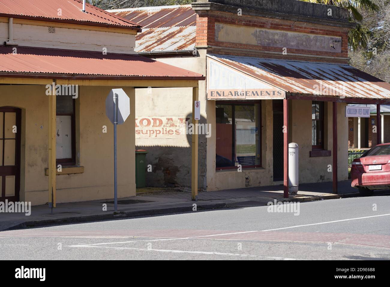 The historical charm of Chiltern, Victoria, Australia Stock Photo - Alamy