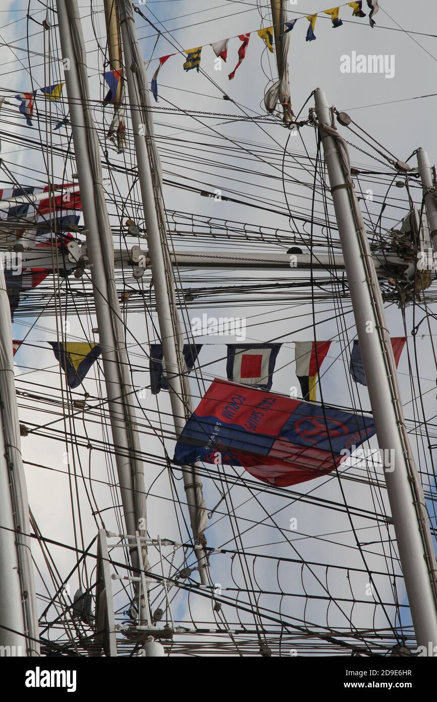 Greenock, Inverclyde, Scotland,UK, Greenock hosted the second stage of ...