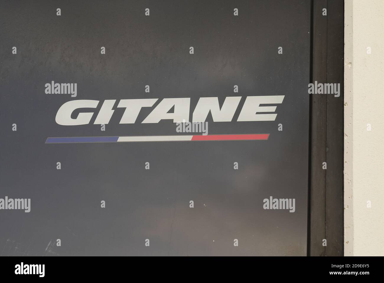 Bordeaux , Aquitaine / France - 11 01 2020 : Gitane logo and text sign ...