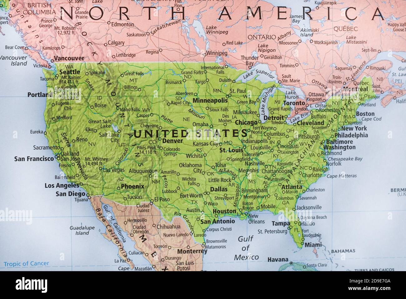 United States Map High Resolution Stock Photography and Images - Alamy