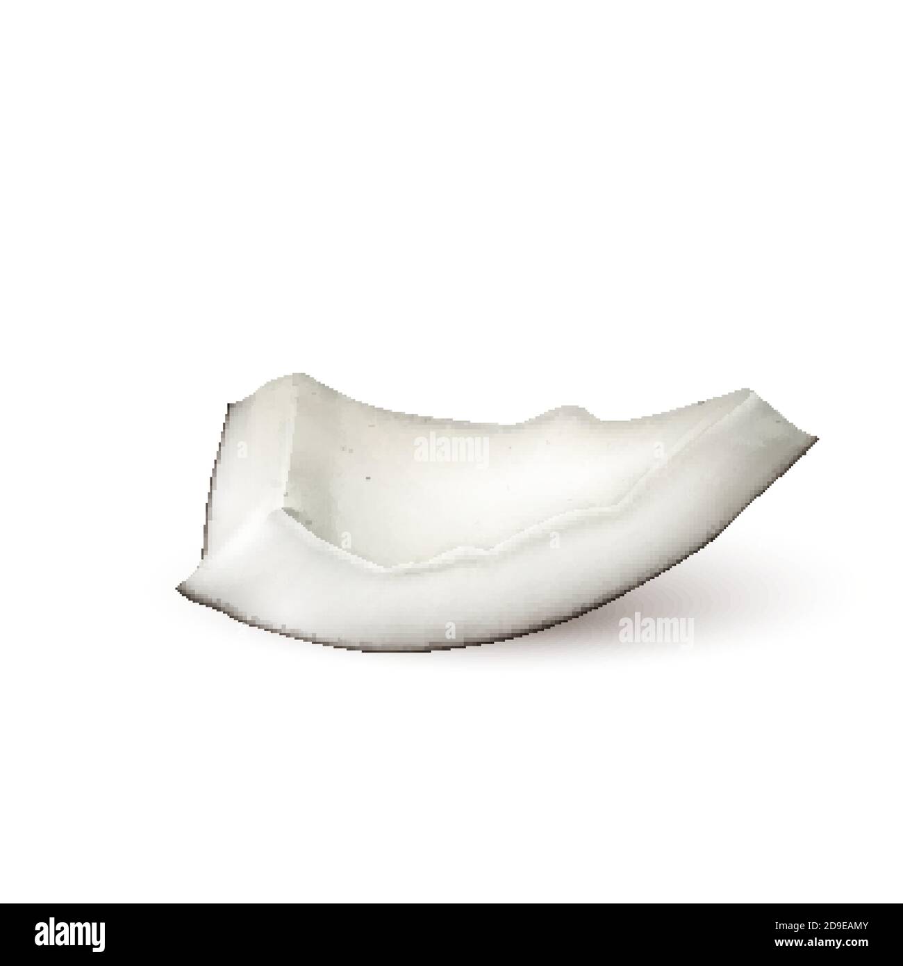 Coconut Pulp Stock Vector Images - Alamy