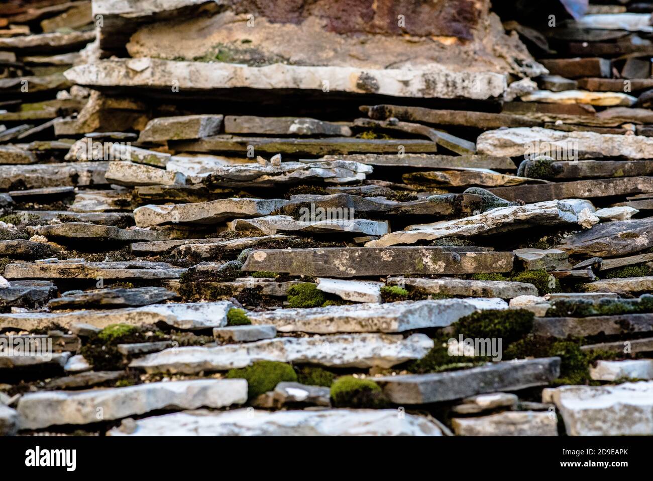 Layers of stones Stock Photo - Alamy