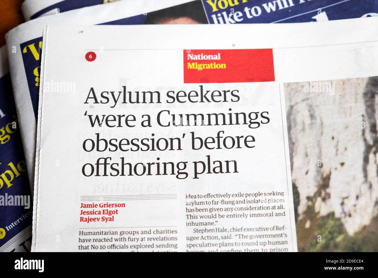 "Asylum seekers 'were a Cummings obsession' before offshoring plan ...