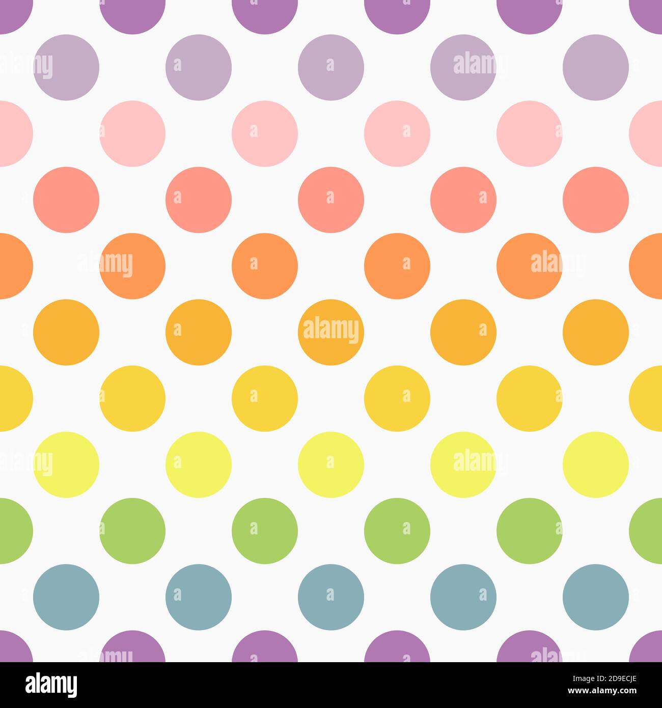 Polka dot colors background. Vector illustration Stock Vector Image ...