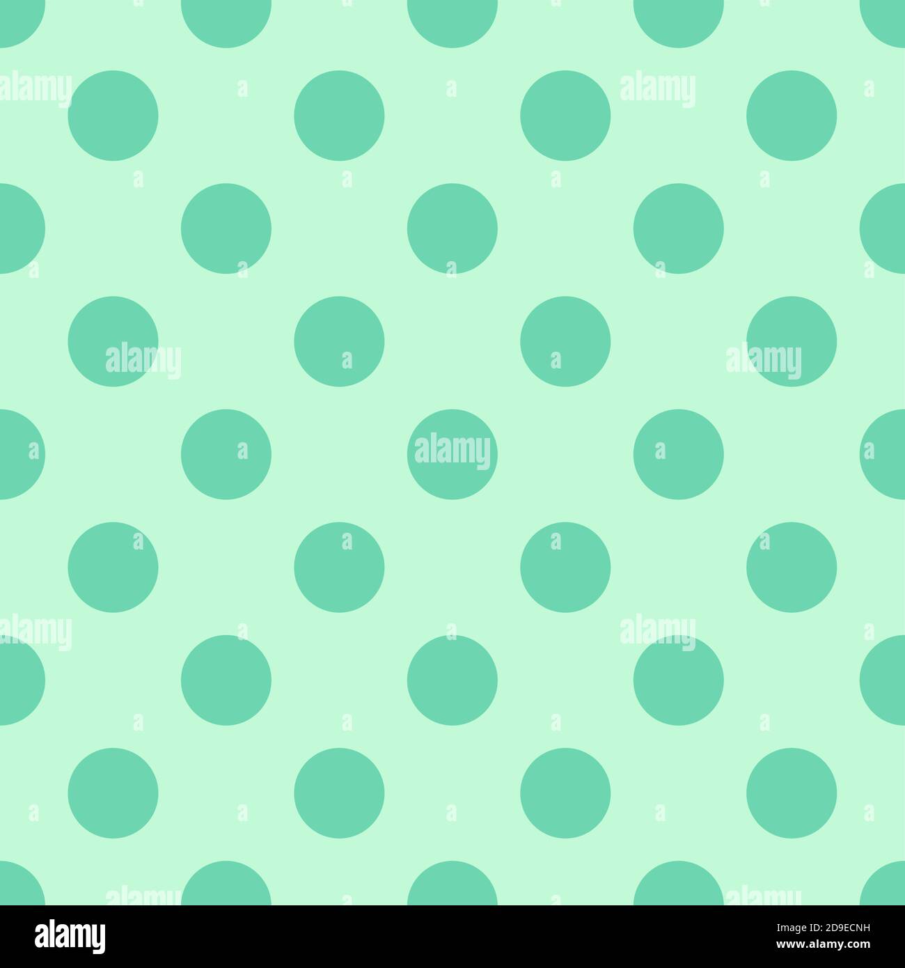 Polka dot mint pattern. Vector illustration Stock Vector Image & Art ...