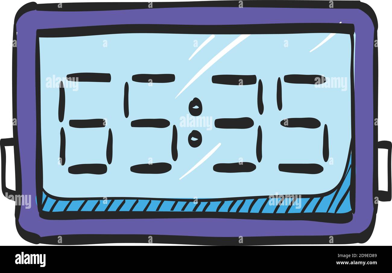 Score board icon in color drawing. Basketball game playing match ...