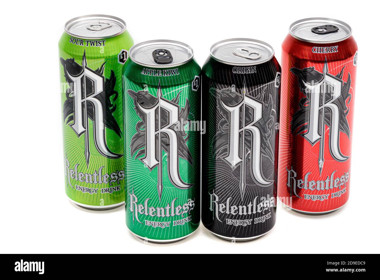 London, United Kingdom, 14th October 2020:- A selection of Relentless ...