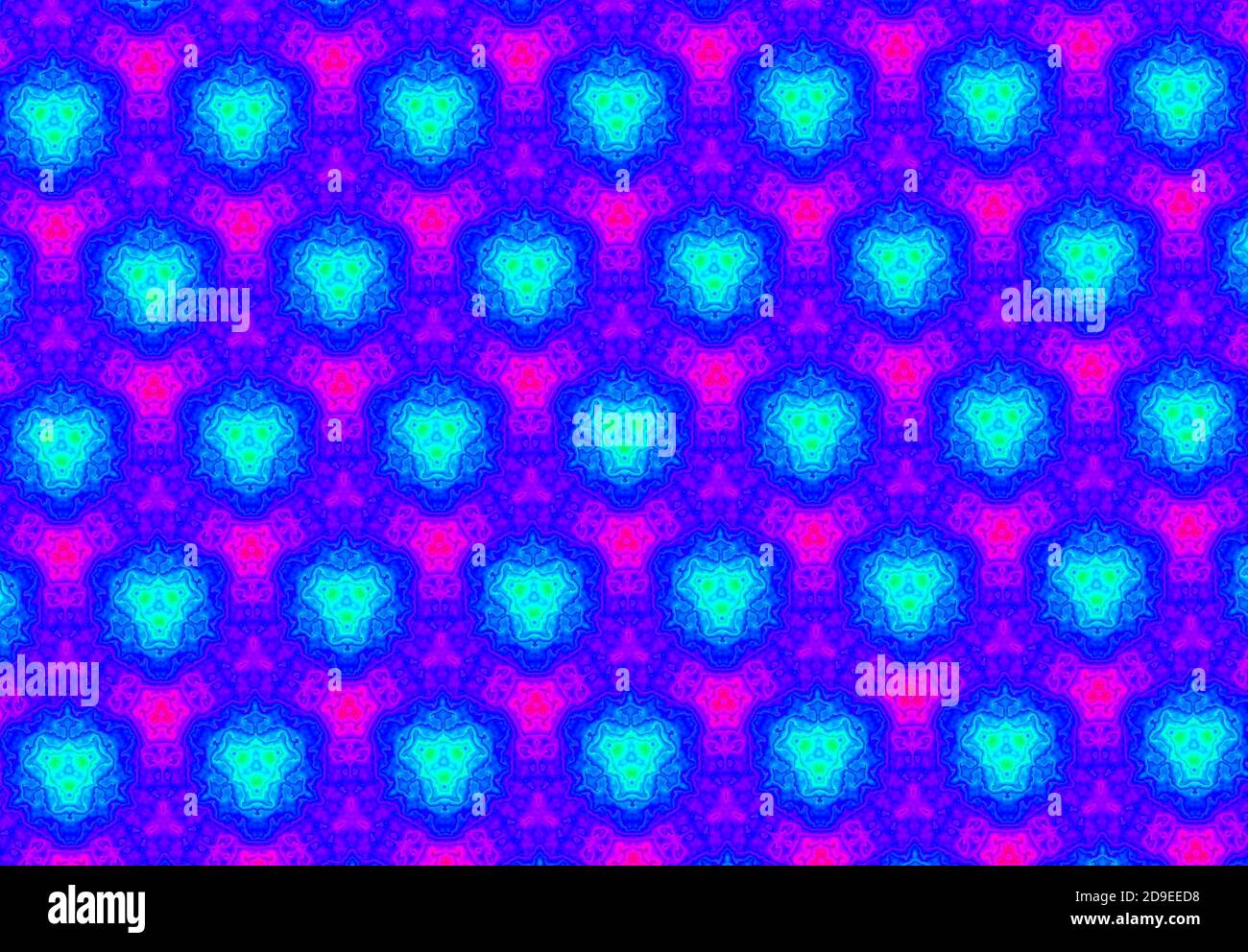 Pattern design made with the help of graphics editing and formatting ...