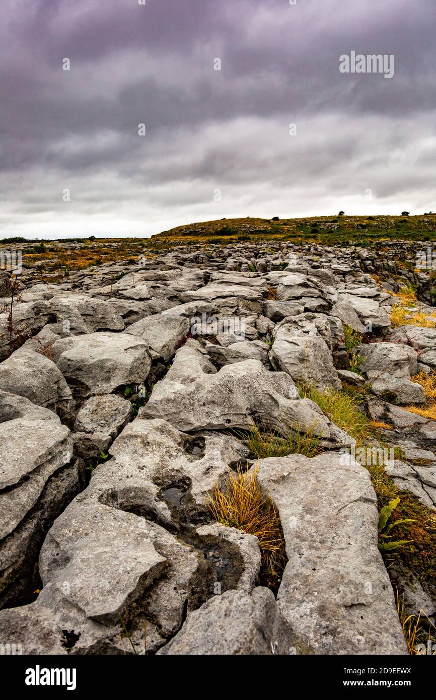 Limestone pavement the burren hi-res stock photography and images - Alamy