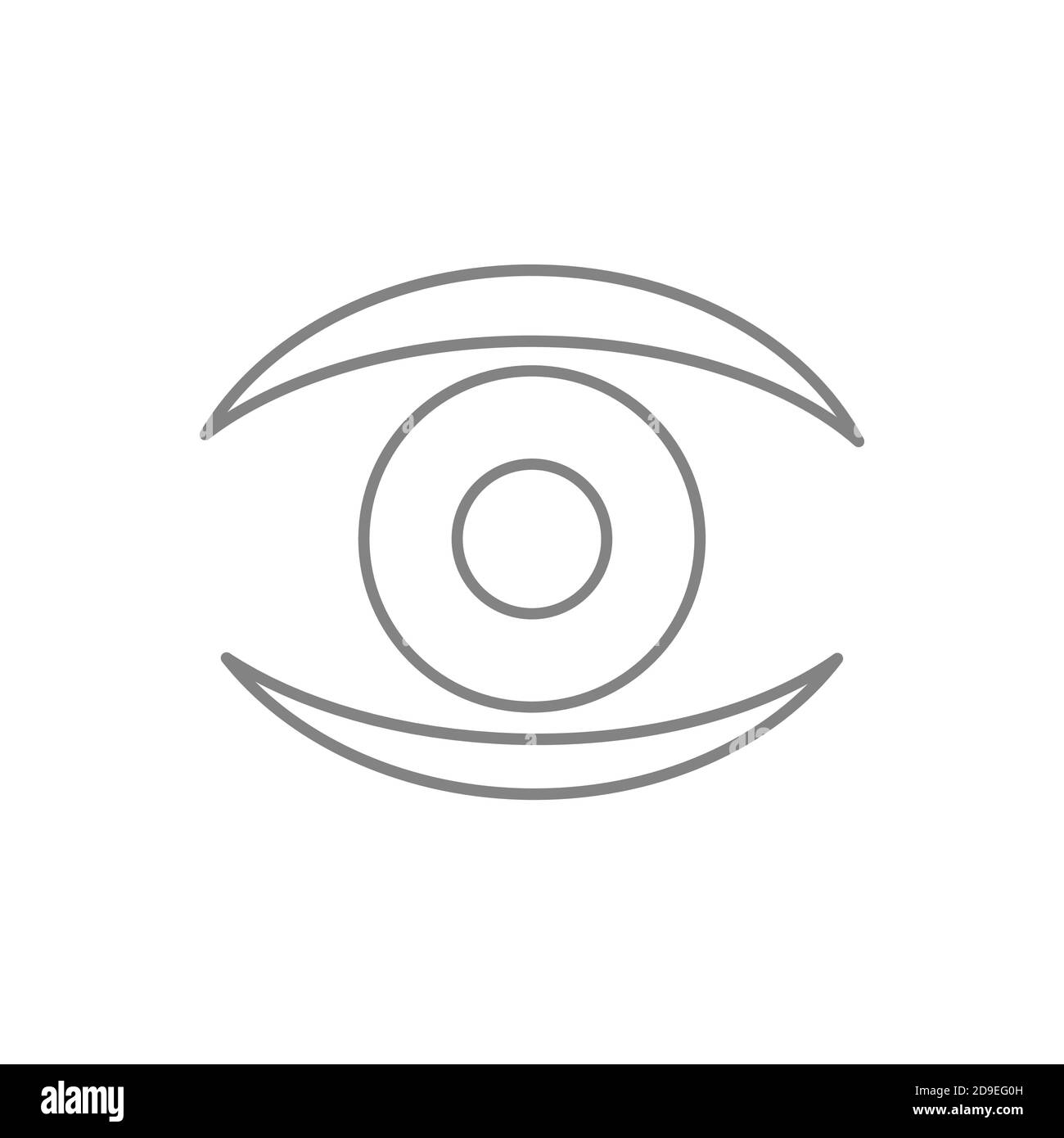 Eye icon outline vector illustration Stock Vector Image & Art - Alamy Eye icon outline vector illustration Stock Vector Image & Art - Alamy