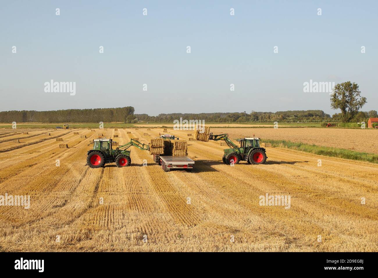 Straw loading hi-res stock photography and images - Alamy