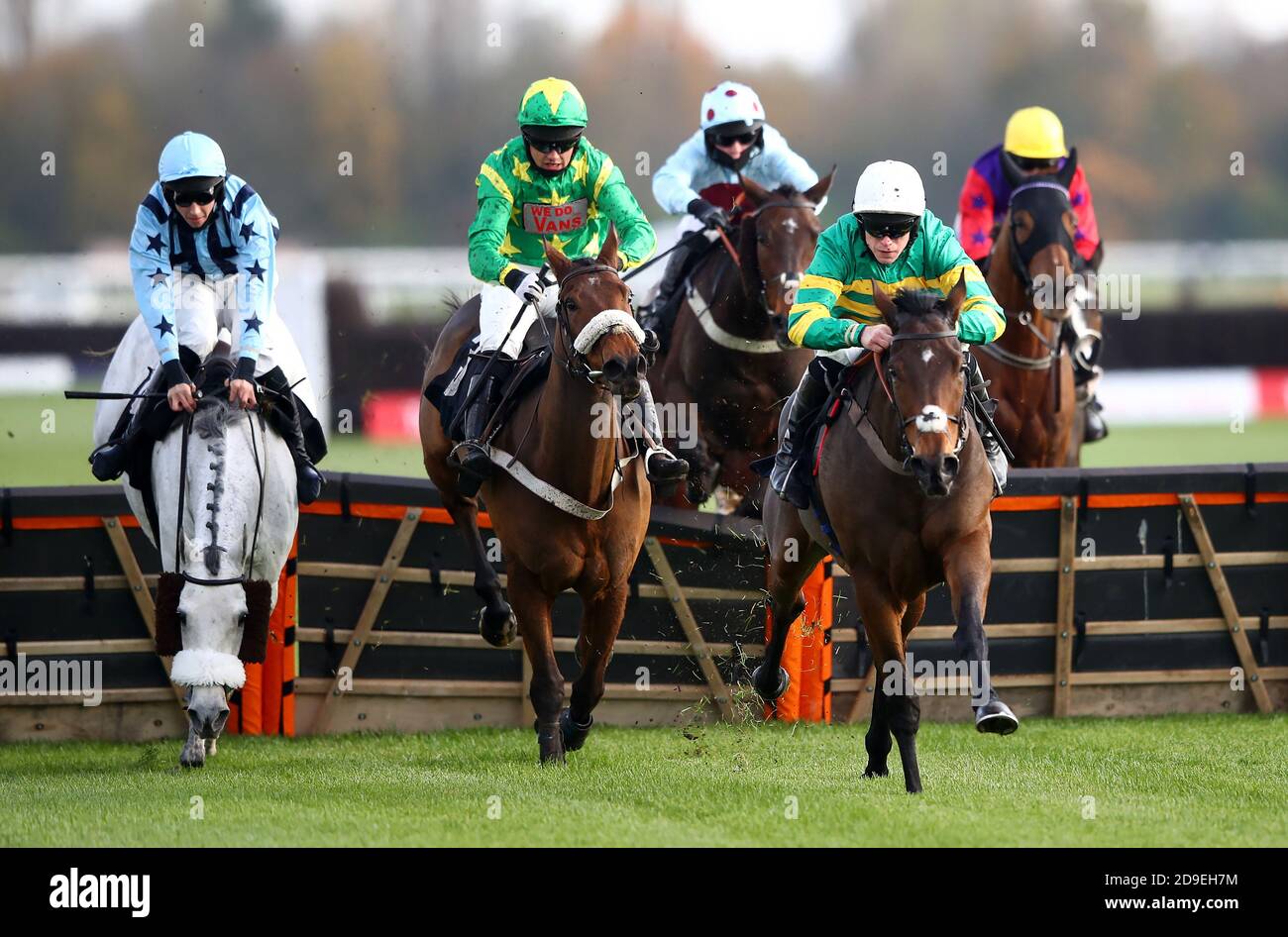 Tomorrow Mystery and Lorcan Williams (right) coming home to win the ...