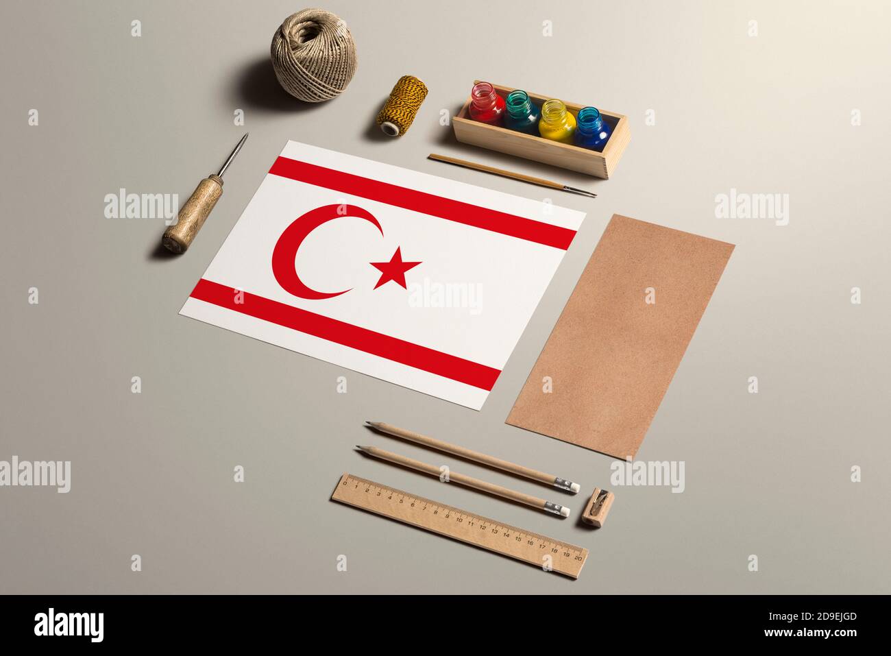 Northern Cyprus calligraphy concept, accessories and tools for ...