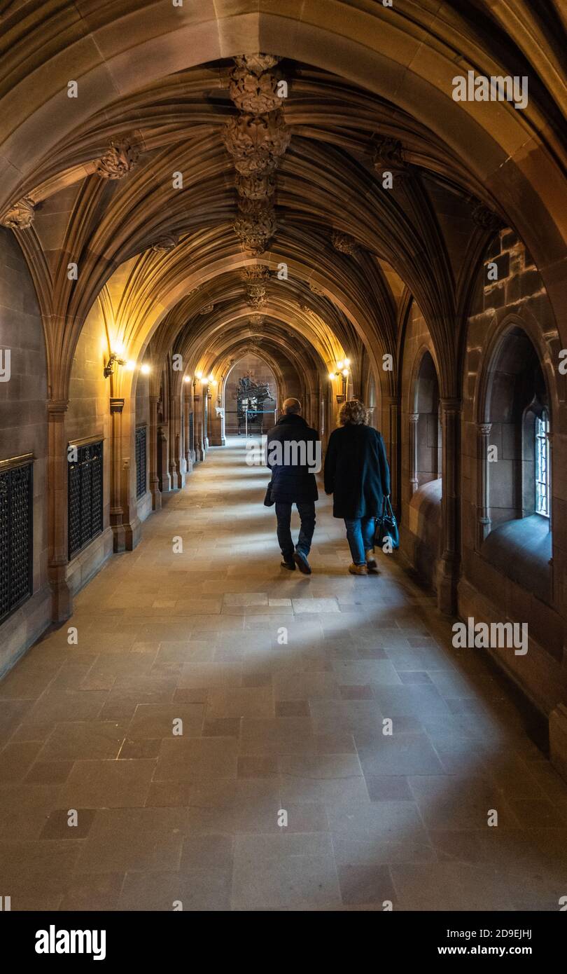 Gothic victorian corridor hi-res stock photography and images - Alamy