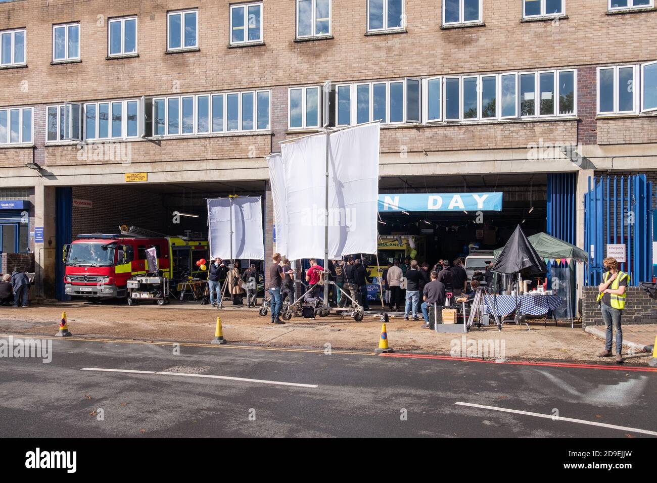 Sky start filming 'Bloods' paramedic comedy drama in Lewisham Featuring ...