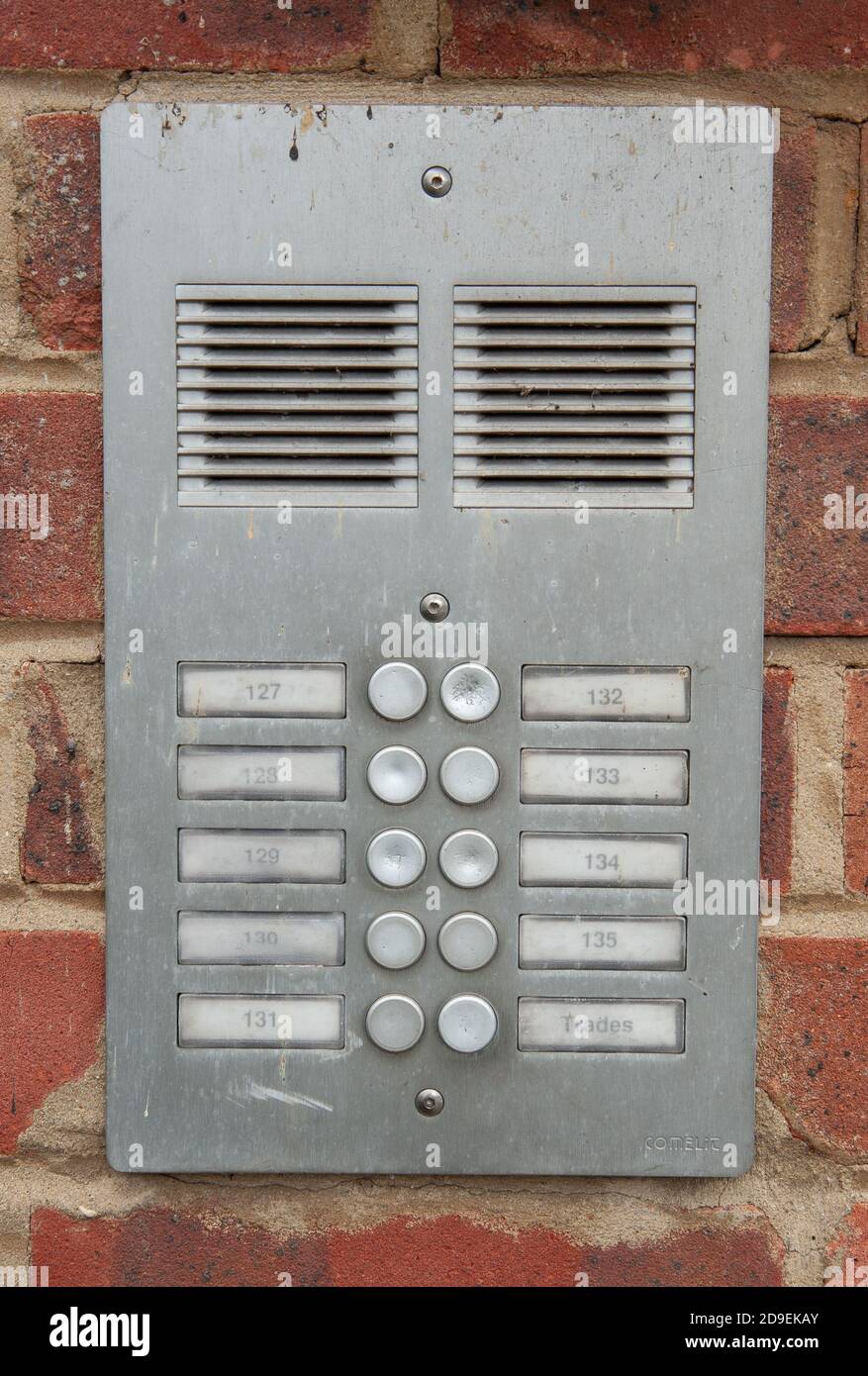 Buzzer entry system hi-res stock photography and images - Alamy