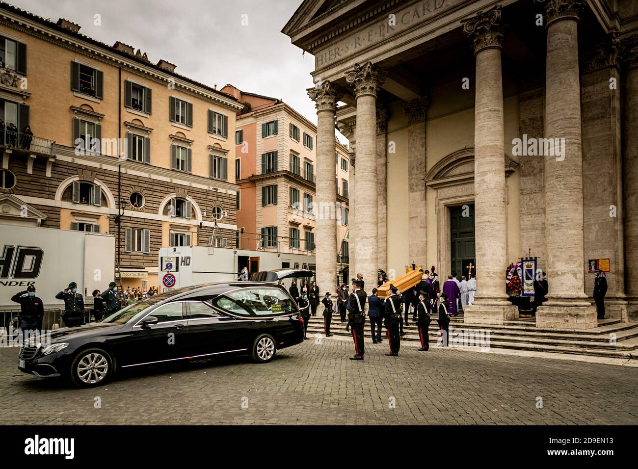 Rome, Rome, Italy. 5th Nov, 2020. The body of the great Italian ...