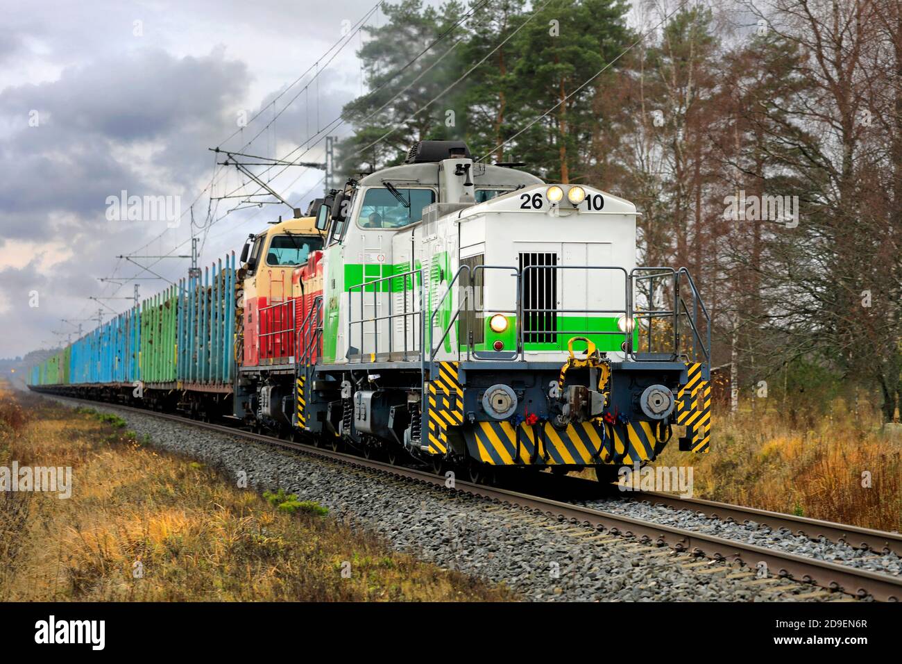 Log train hi-res stock photography and images - Alamy