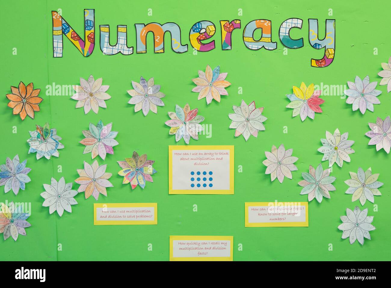 Maths display primary school hi-res stock photography and images - Alamy