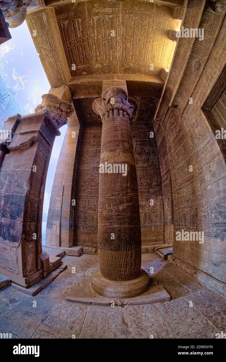 Just beyond the temple of Imhotep and the first Great Pylon of the ...