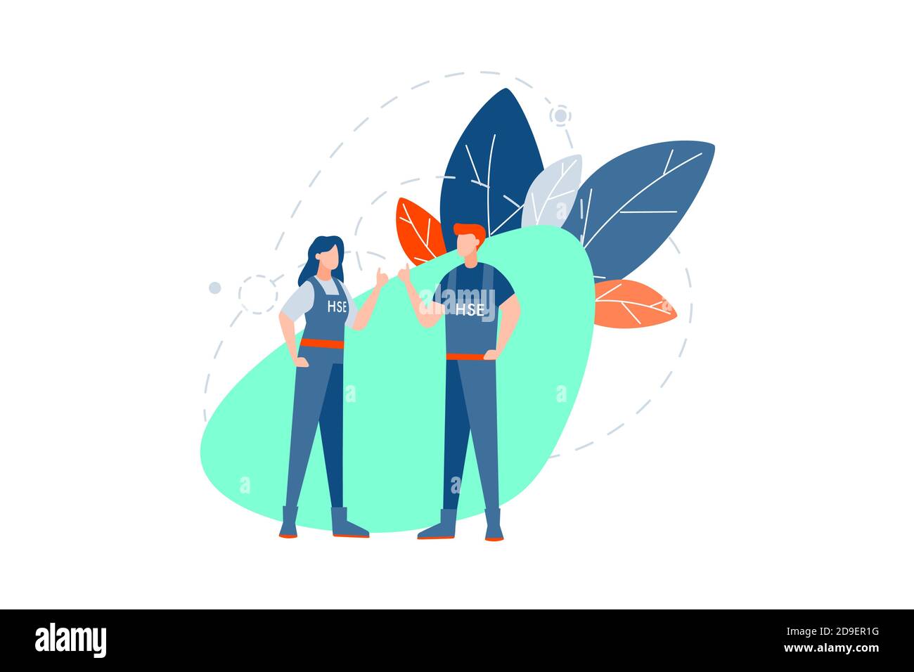 Health, safety, environment, insurance concept Stock Vector Image & Art ...