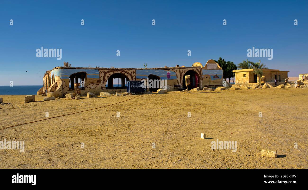 Fourteen kilometers from the entrance gate a desert track to the left ...