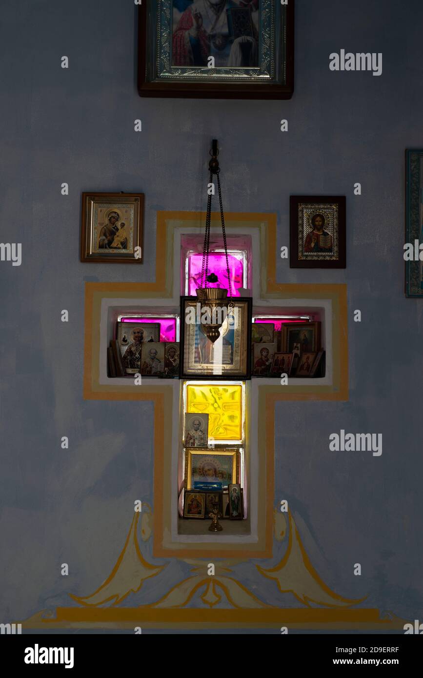Chapel of the most holy icons hi-res stock photography and images - Alamy