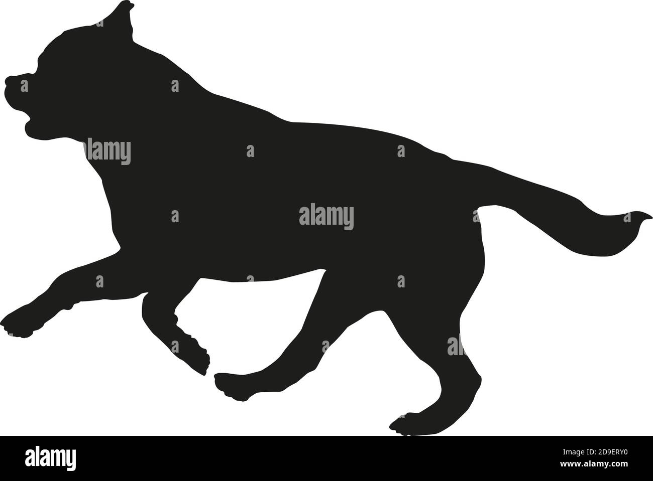 Running Dog Silhouette Clip Art Small Dog Running Silhouette Vector