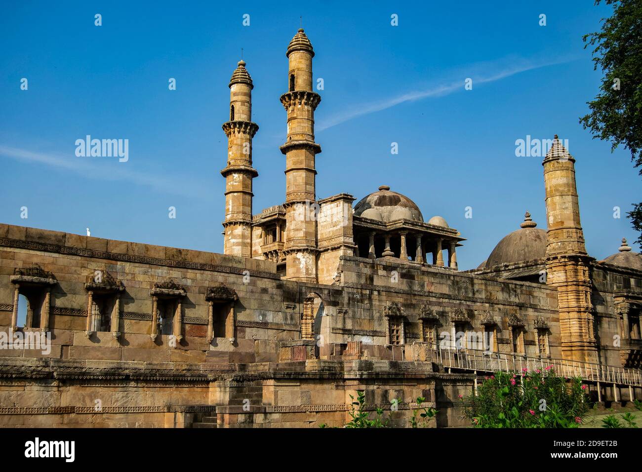 Jami Mosque at UNESCO World Heritage Site, Champaner , Gujarat , India ...