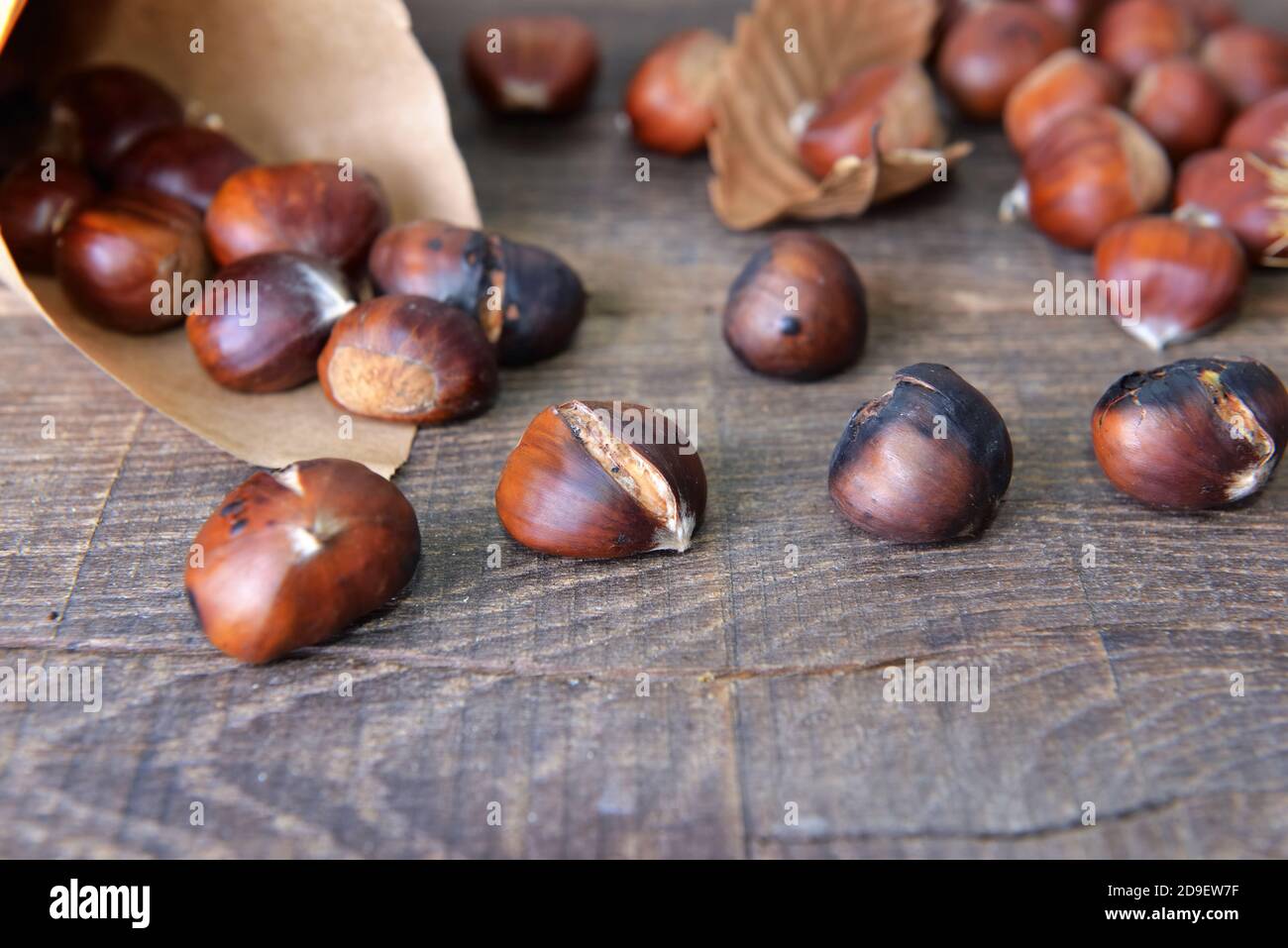 Chestnuts in a bag hi-res stock photography and images - Alamy