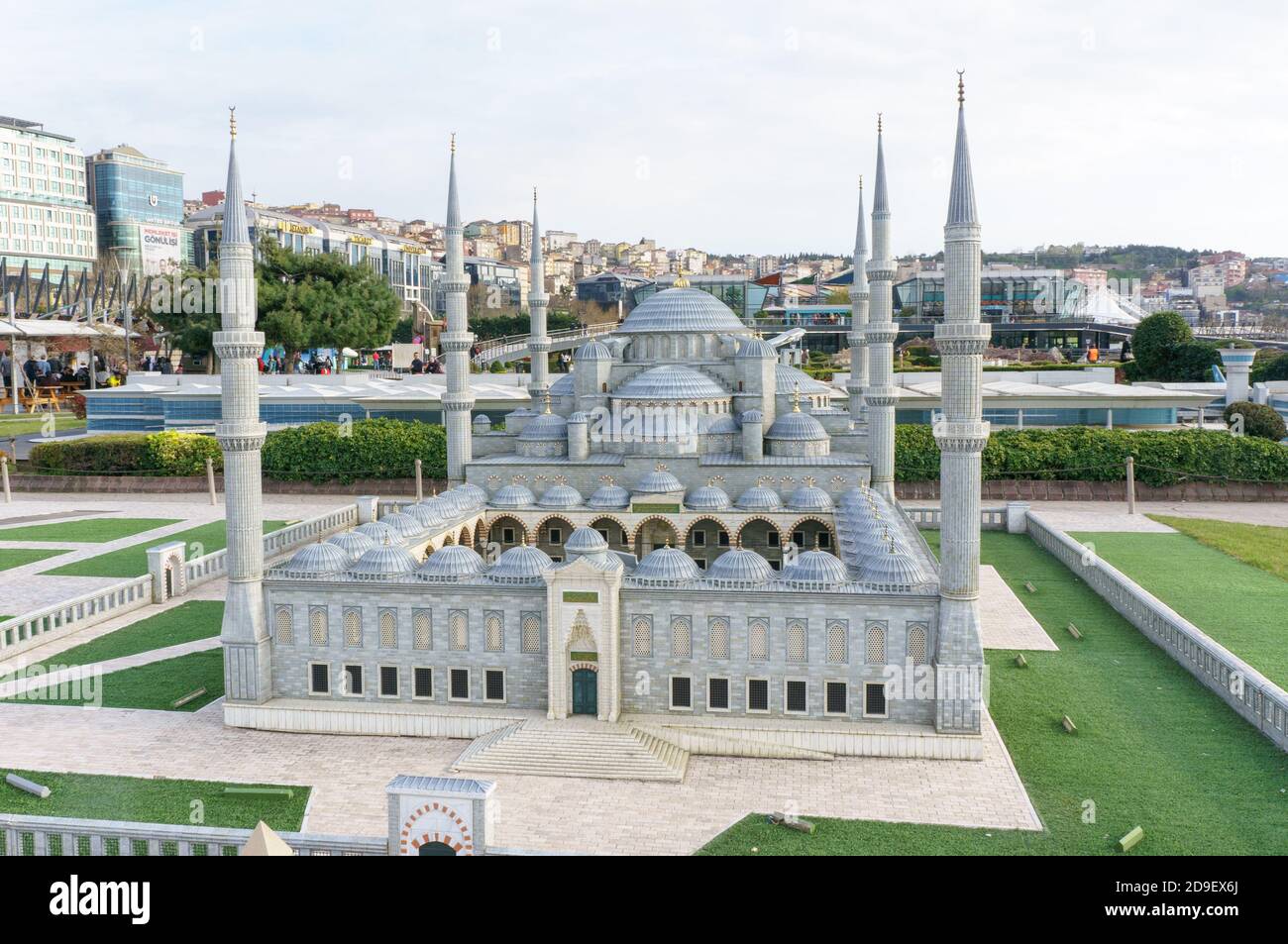 Istanbul, Turkey - March 23, 2019: Miniaturk is a miniature park in ...