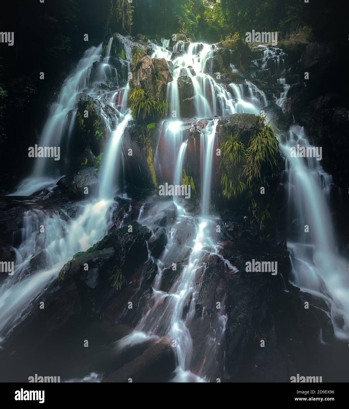 Beautiful vertical shot cascading hi-res stock photography and images ...