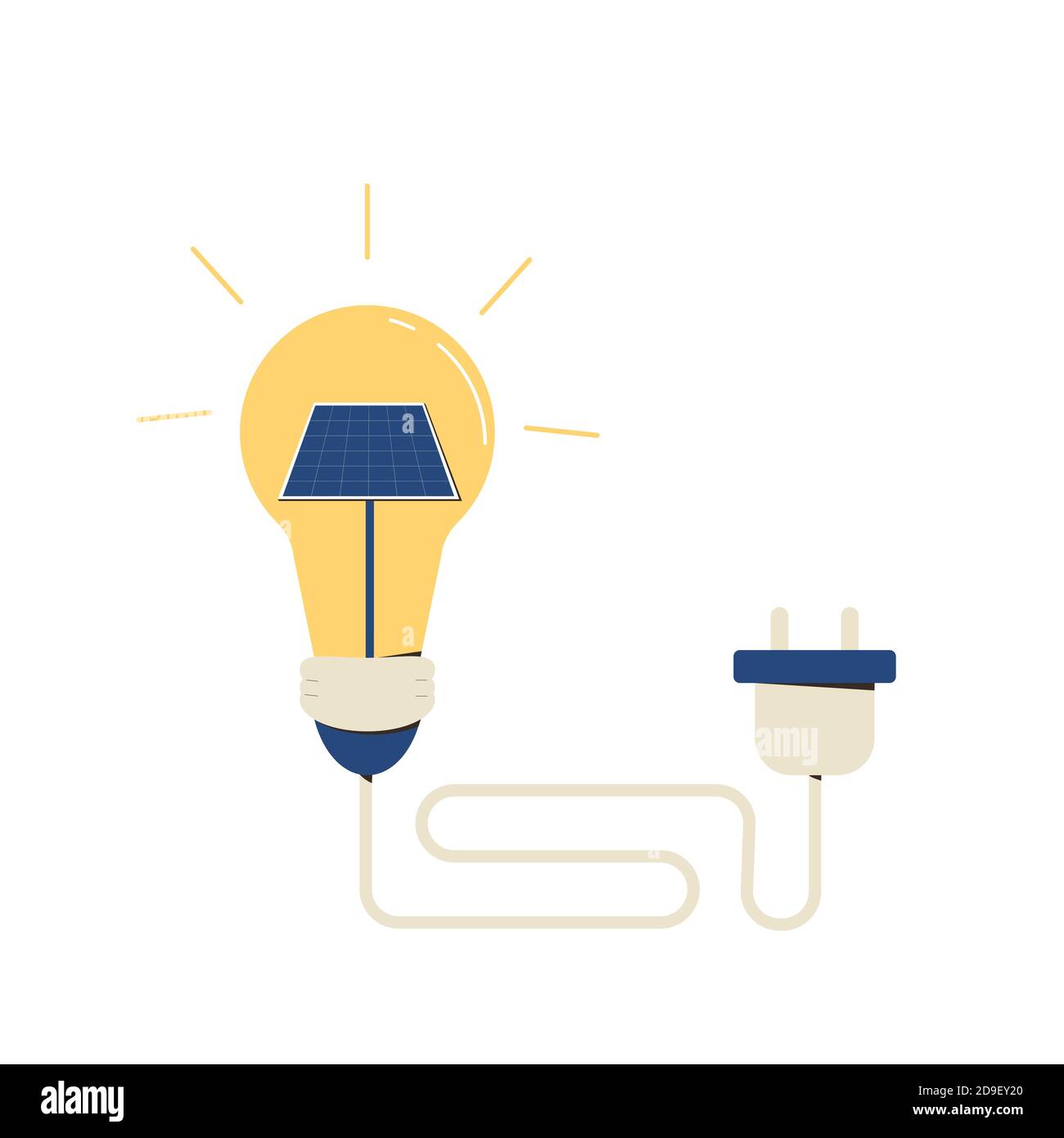 Solar energy system concept. Installing solar panel. Sustainable ...
