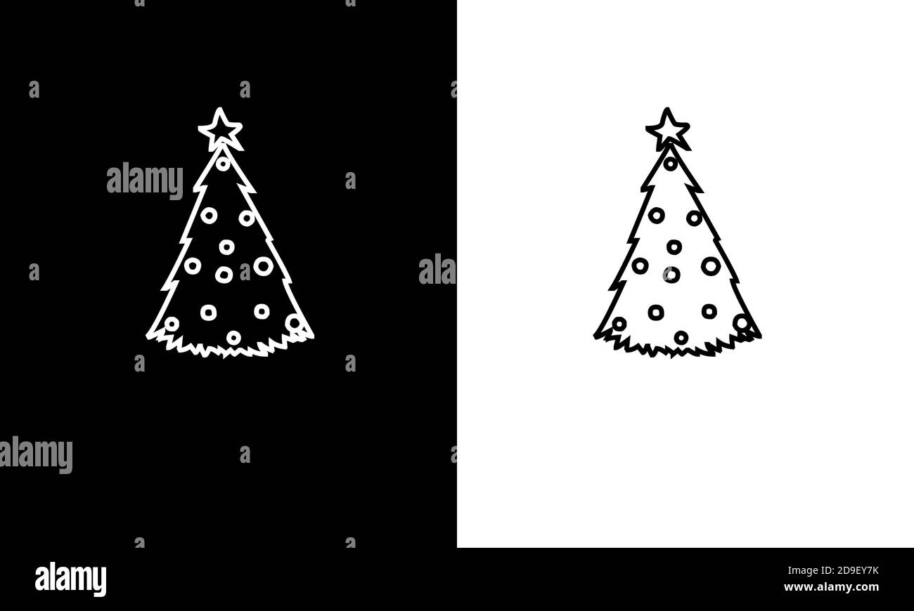 Christmas holidays vintage background Black and White Stock Photos ...