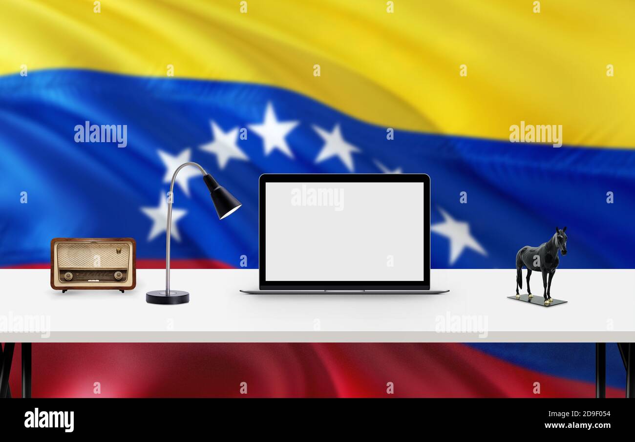 Venezuelan flag mockup hi-res stock photography and images - Alamy