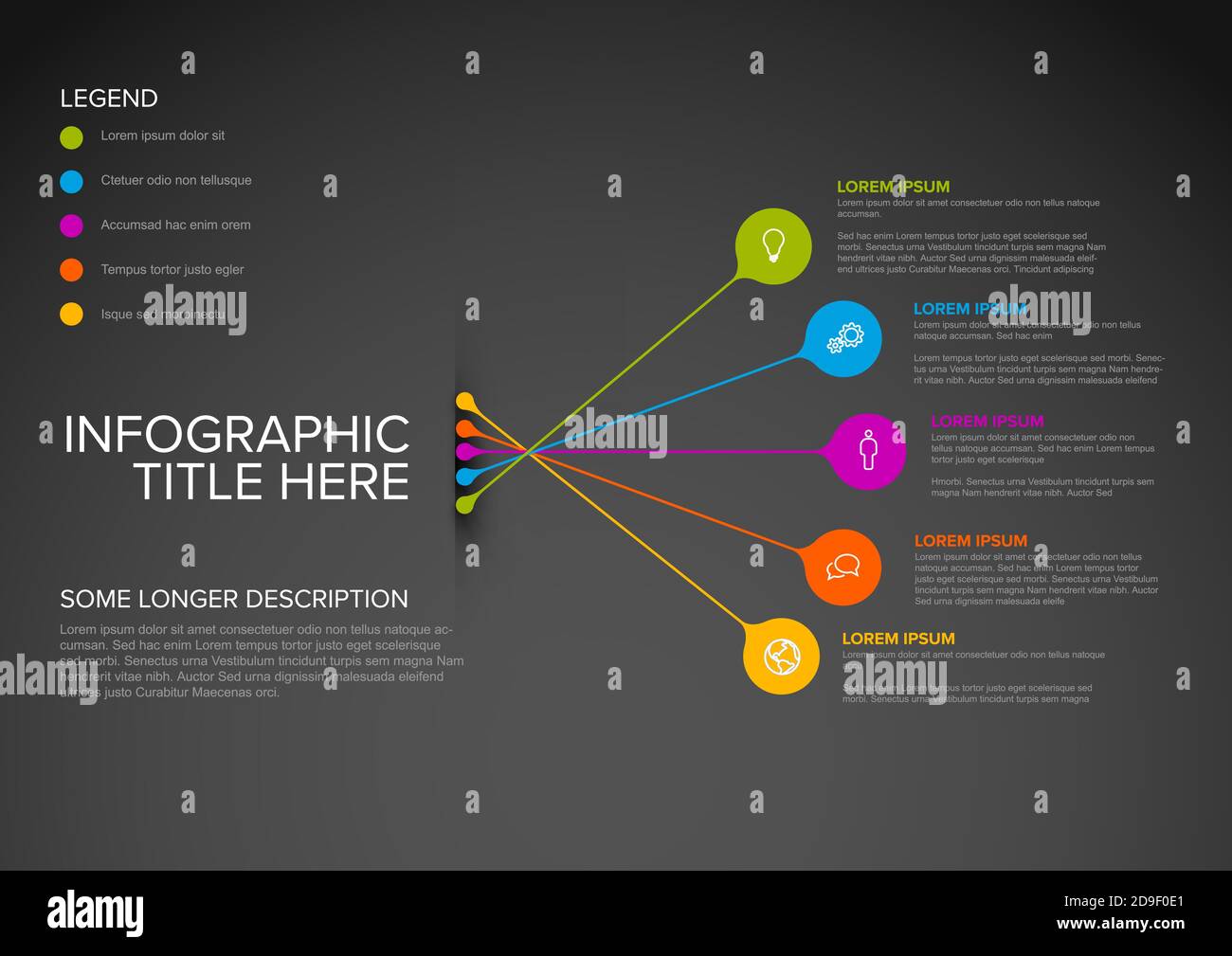 Graph legend Stock Vector Images - Alamy