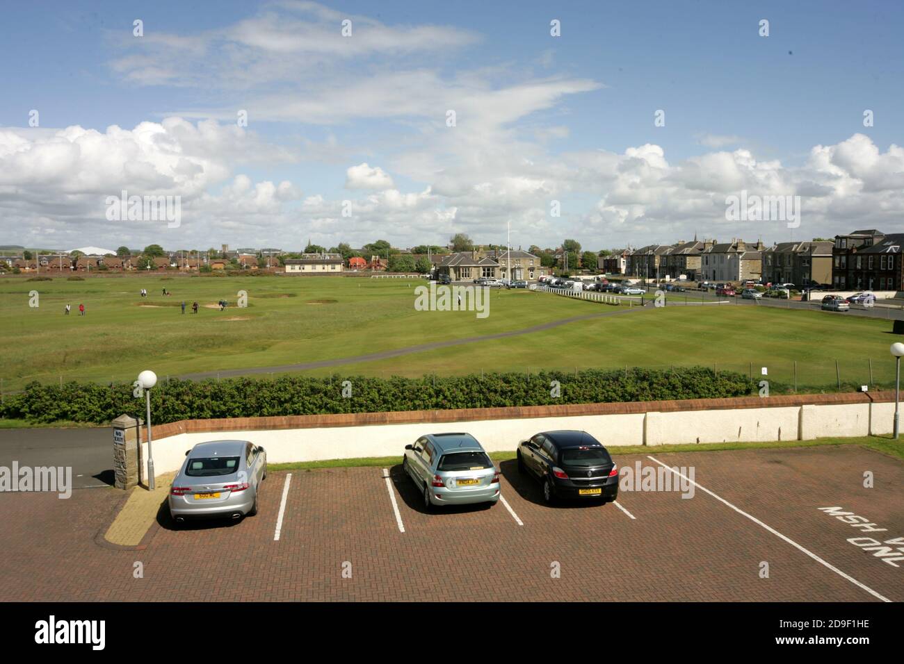Prestwick, Ayrshire, Scotland, UK Prestwick Old Course where the first ...